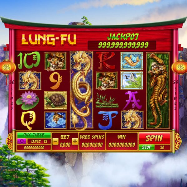 Chinese slot machines, Chinese games, Asian games - slot "Lung Fu"
