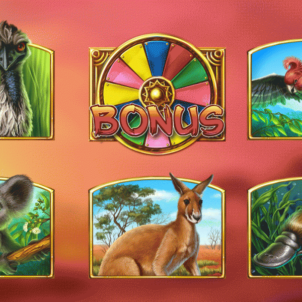 Australian slot machines: Gambling slot machine “Outback Wildlife”