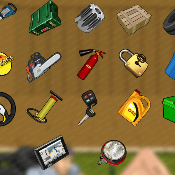 Garage slot game for SALE, Cars Themed slot machines for Purchase