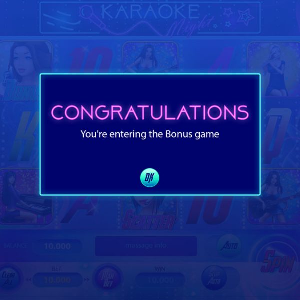 Karaoke online slot game for SALE, Karaoke Themed Slots for Purchase